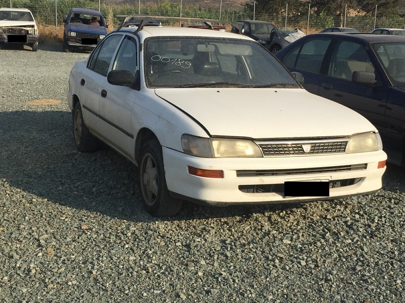 PVS Pyla Valley Spares - Toyota Corolla - Year 1992